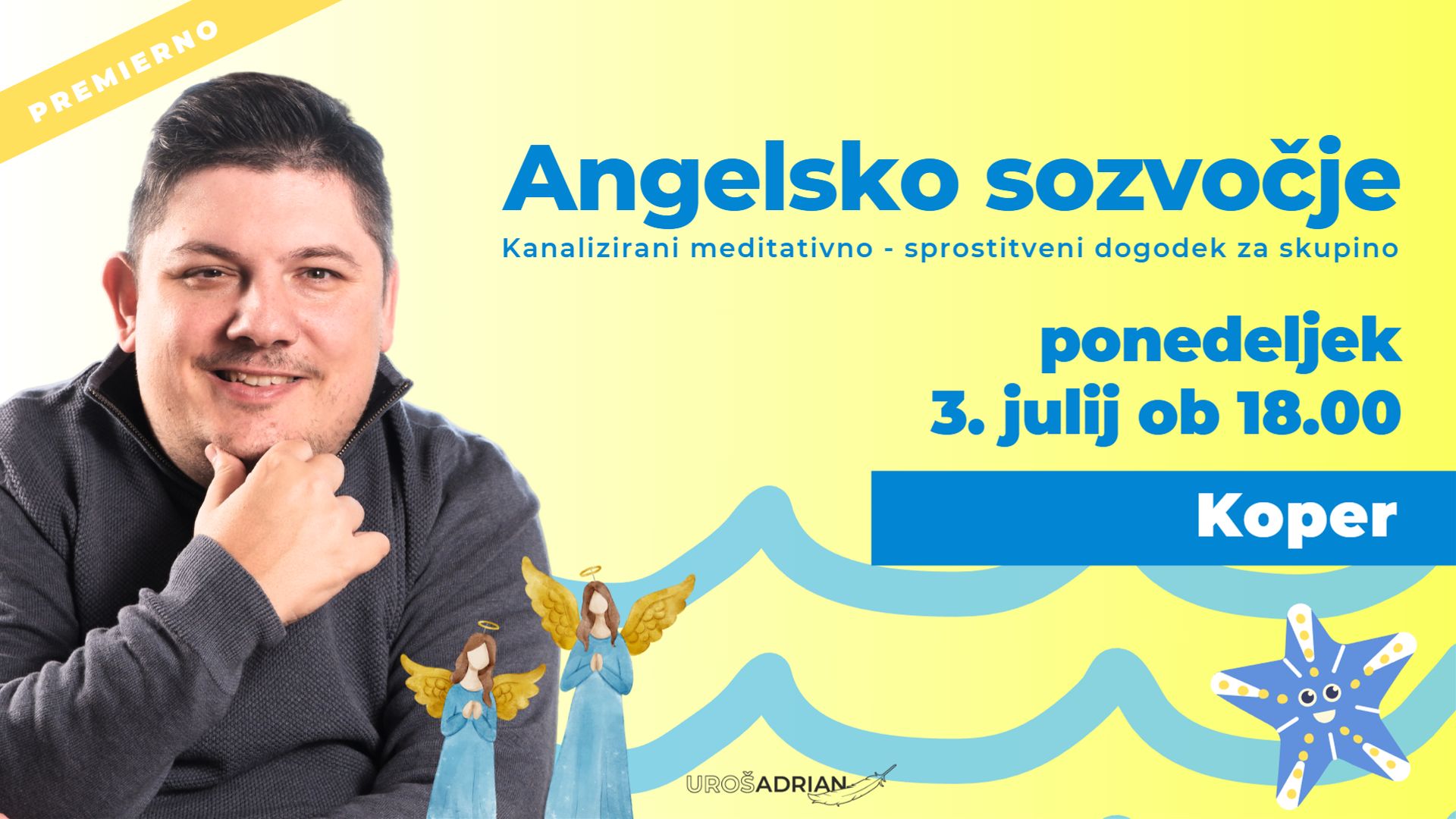 Angelsko sozvočje, Koper (pon, 3.7.2023) - Uroš Adrian
